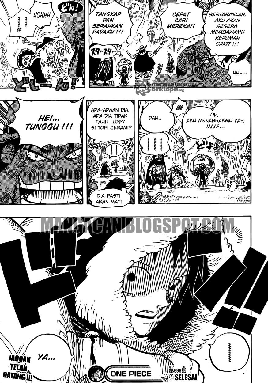 My Otaku's Brain: One Piece chapter 598!! Keren ABIS